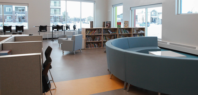 Learning Commons / Library - Rideau Park School